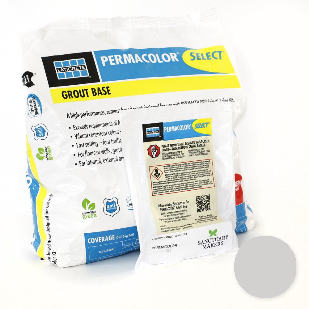 PERMACOLOR SELECT 5KG Smoke Grey Grout Kit | Sanctuary Makers